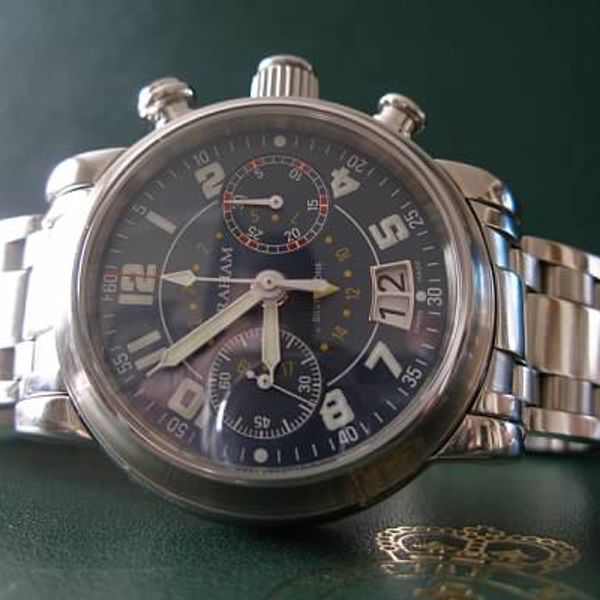 FS: GRAHAM GRAND SILVERSTONE Flyback Chronogragh GMT | WatchCharts