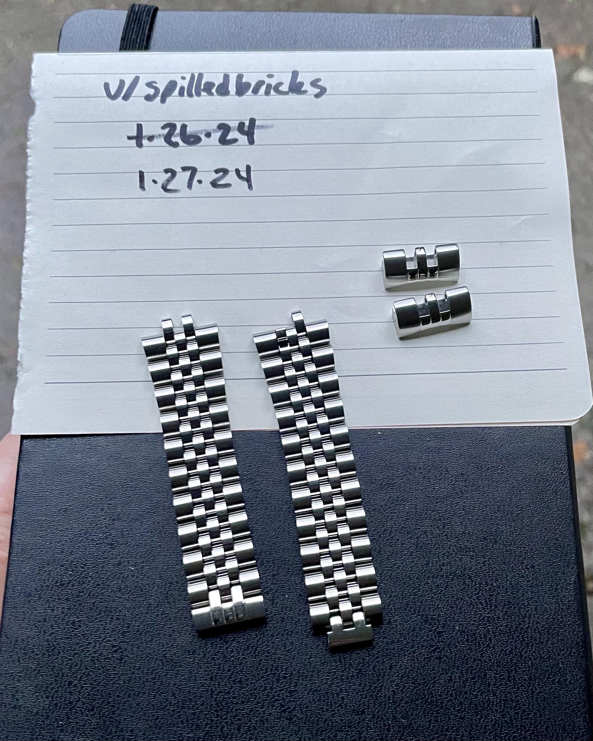 [WTS] Uncle Straps Jubilee Executive Bracelet Tudor Black Bay 36 BB36 ...