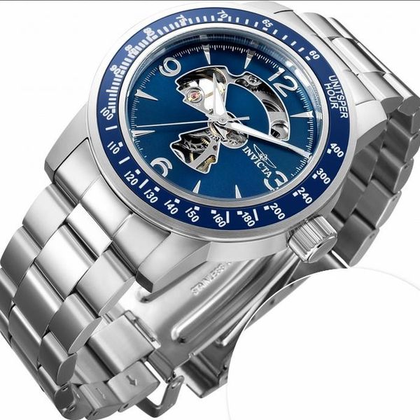Invicta Specialty 38549 Men's Round Stainless Steel Tachymeter ...