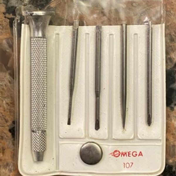 Vintage Omega 107 Screwdriver Set 3 Inch | WatchCharts Marketplace