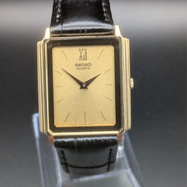Seiko 7430-516A Vintage 1983 Tank Quartz Dress Watch - EXCELLENT ...