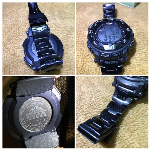 FS Casio Protrek PRW2500yt and PRW1100yt | WatchCharts Marketplace