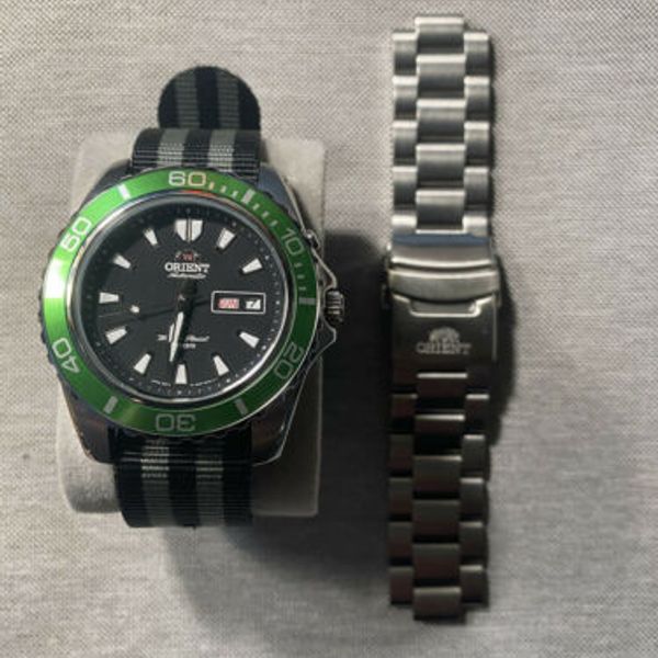 Orient Mako XL Green Bezel Watch | WatchCharts