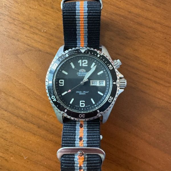 Orient EM65-C3 Mako Diver Watch Men Rare Vintage | WatchCharts Marketplace