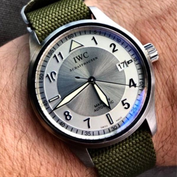 IWC Mark XV Spitfire Silver Dial. | WatchCharts Marketplace