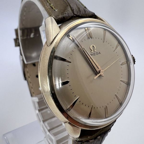 Vintage Stunning Omega 10K Gold Filled Mens Mechanical Watch Classy ...