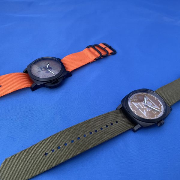 (2) Custom Flottiglia MAS Italian Navy Divers - Swiss Manual Wind ...