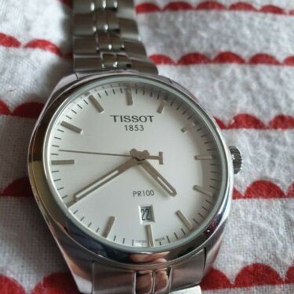 Tissot Pr100 T101410A Silver Dial | WatchCharts Marketplace