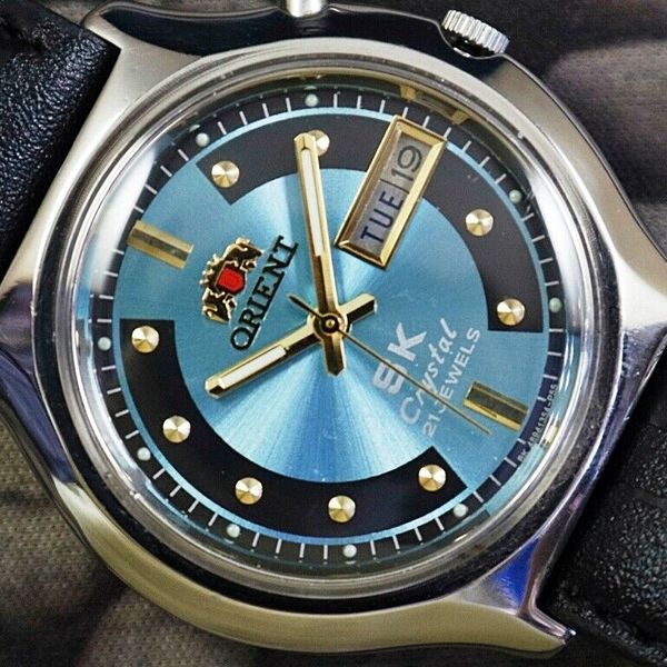 ORIENT SUPER KING CRYSTAL AUTOMATIC CAL.46943 MEN'S JAPAN VINTAGE WATCH ...