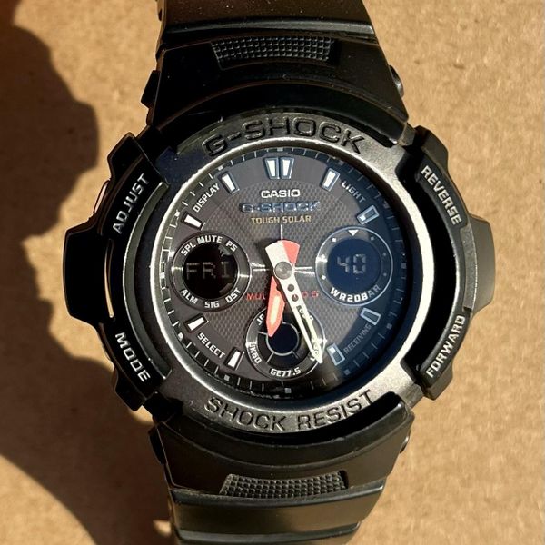[WTS] Casio AWG-101- Black, Solar, Multiband 6, Ana-Digi | WatchCharts ...