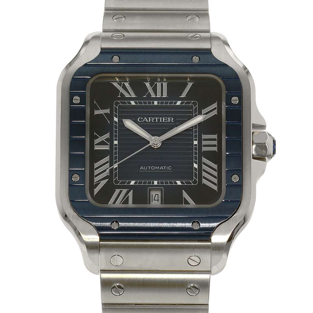 Cartier Santos de Cartier LM WSSA0048 Cartier Blue Dial [Security ...