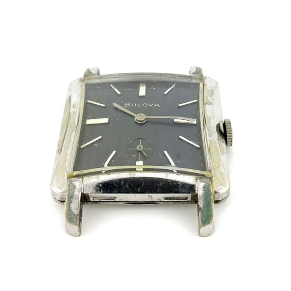 Vintage Bulova M4 Manual-Winding Swiss Watch 10K RGP Bezel Menâ s 28mm ...