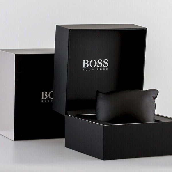 Orologio HUGO BOSS HB1513908 Admiral Quadrante Nero Due Toni Orologio ...