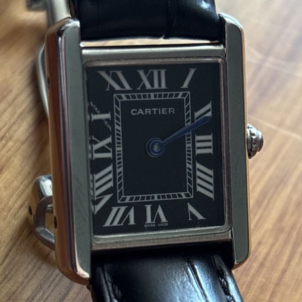 CARTIER TANK SILVER QUARTZ MEN'S WATCH | WatchCharts Marketplace