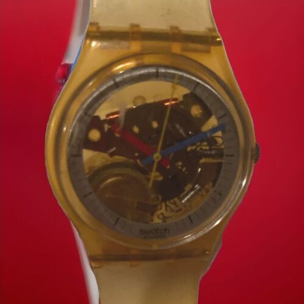 1985 Swatch Jelly Fish Version 1 Multicoloured Watch - GK100 ...