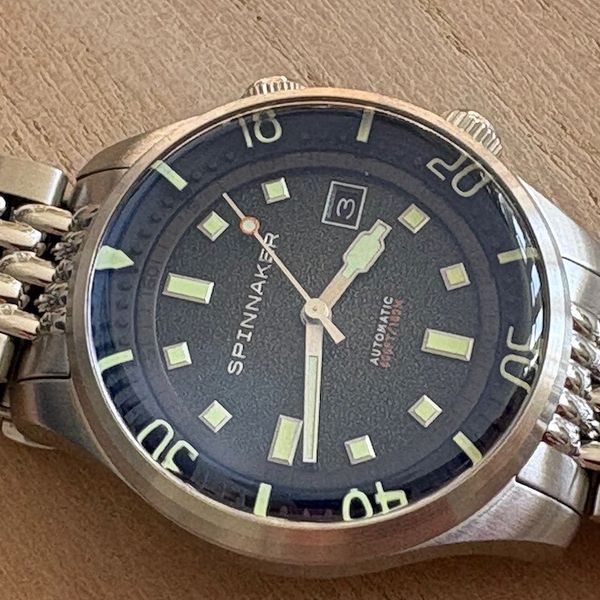Spinnaker Bradner - Super Compressor Style Emerald Green Automatic ...