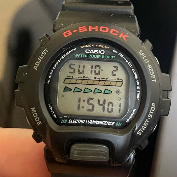 [$250 USD] Casio DW6600 original “Electro Luminescence” Japan M model ...