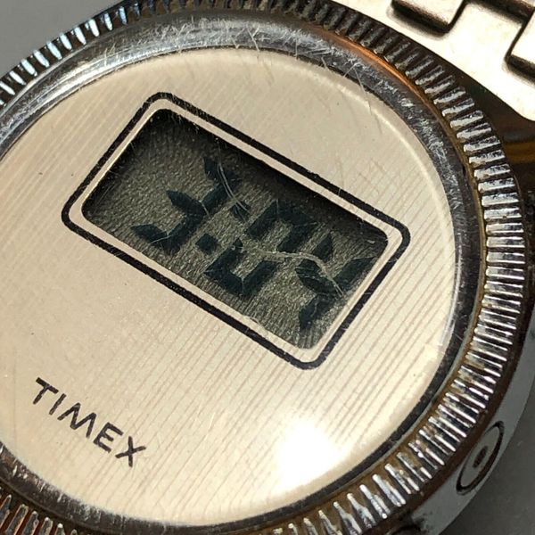 Vintage Men's Timex Digital F Cell Watch New Battery 31mm | WatchCharts ...