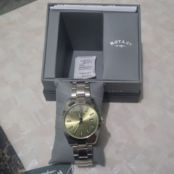 Menâ s Rotary Watch Brand New In Box | WatchCharts Marketplace