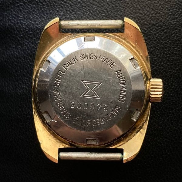 EDOX VINTAGE AUTOMATIC WATCH SWISS MADE Women`s Dial Gold Swiss ...