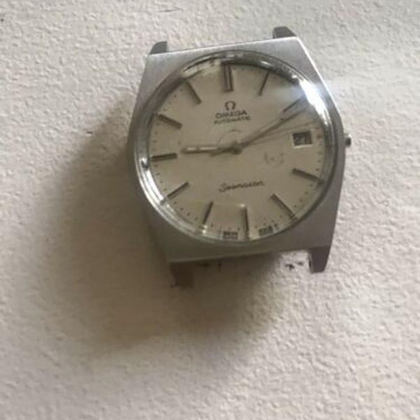 Omega Seamaster movement with hands dial and case | WatchCharts