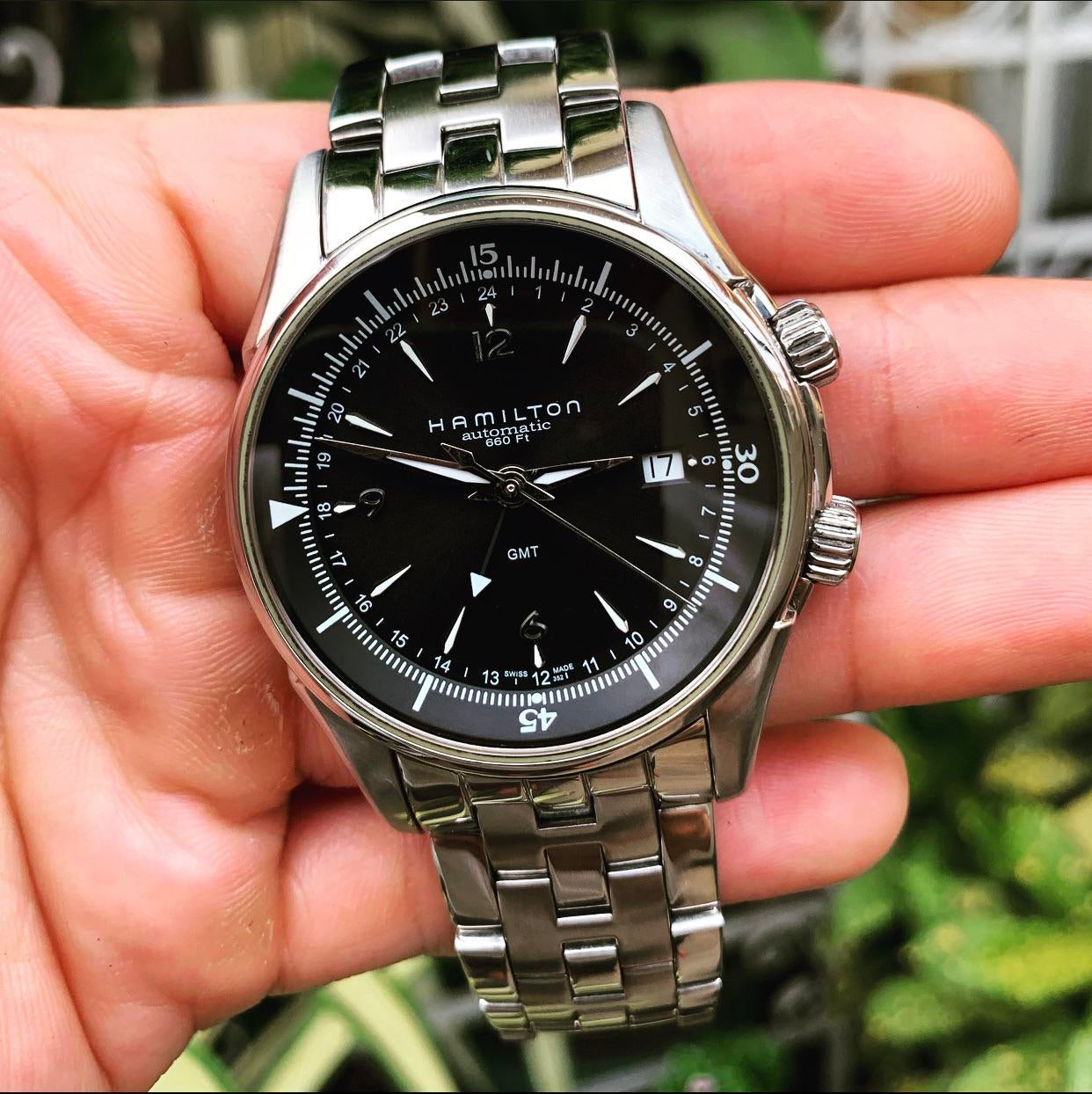 [WTS] Hamilton Jazzmaster Traveler GMT | WatchCharts Marketplace