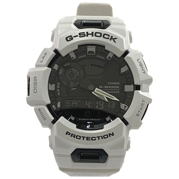 [ used ]CASIO Casio G-SHOCK men's wristwatch GBA-900-7AJF white / black ...
