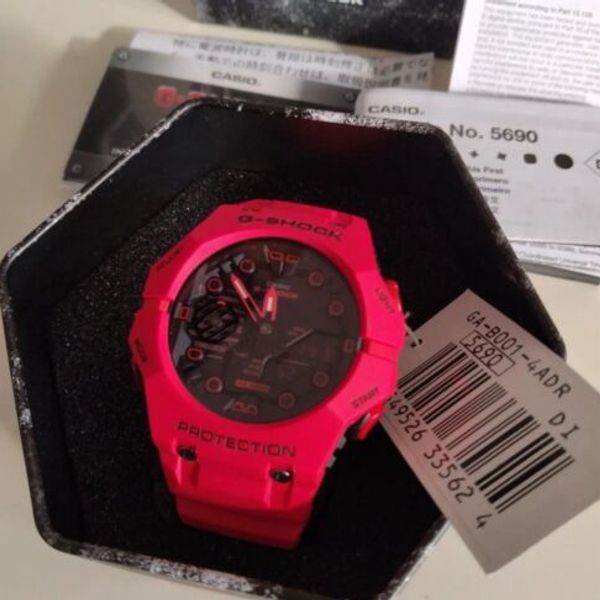 Casio G-Shock GA-B001 Men's Black Watch - GA-B001-4ADR From Japan ...