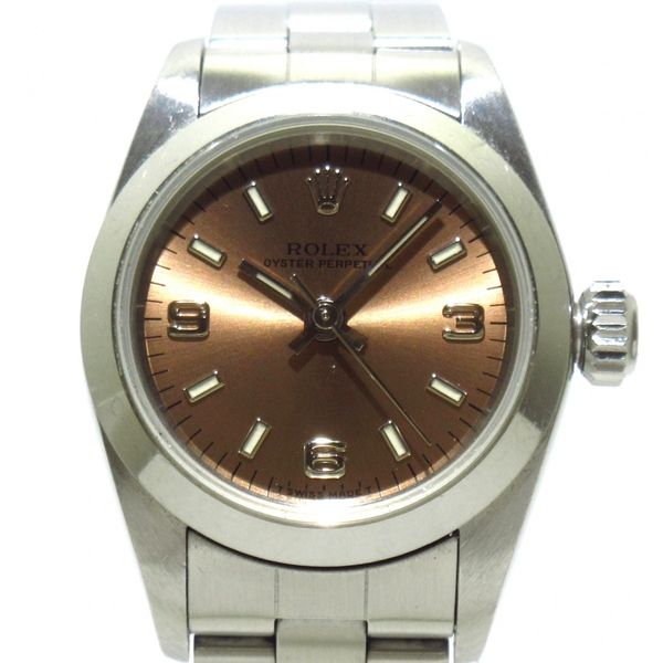 [New] ROLEX Watch Oyster Perpetual 67180 Ladies SS / 10 frames ...