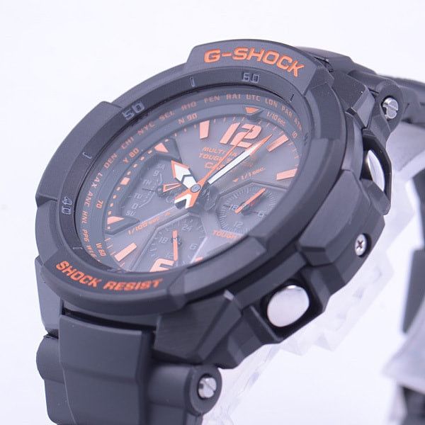 Casio G-SHOCK GW-3000B-1AJF Men's Solar Radio Pilot Chronograph Watch ...