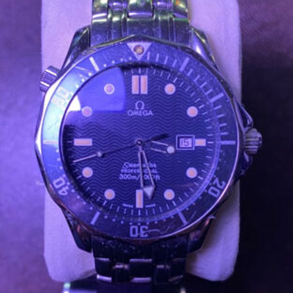 Omega Seamaster Pro Quartz (James Bond) with extra links | WatchCharts ...