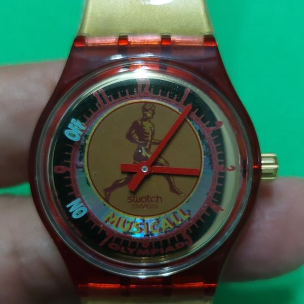 Atlanta 1996 Olympic Swatch Watch | WatchCharts Marketplace