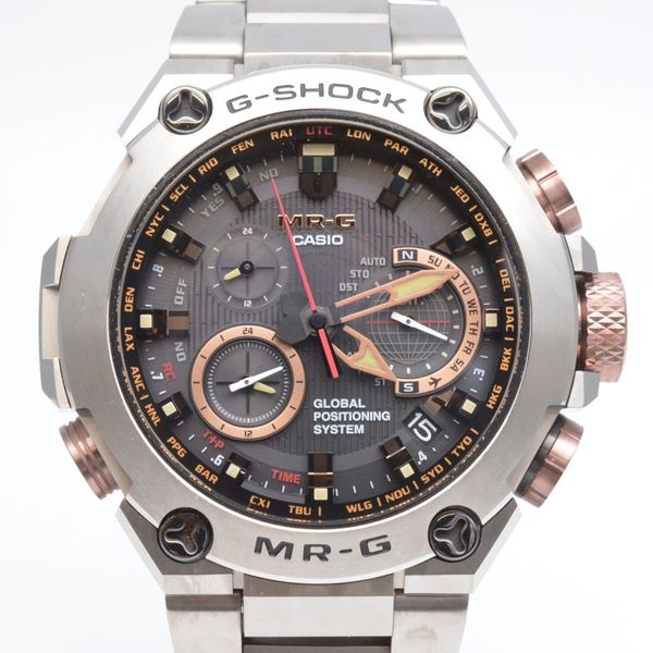 CASIO Casio MRG-G1000DC-1AJR G-SHOCK GPS hybrid radio solar titanium ...