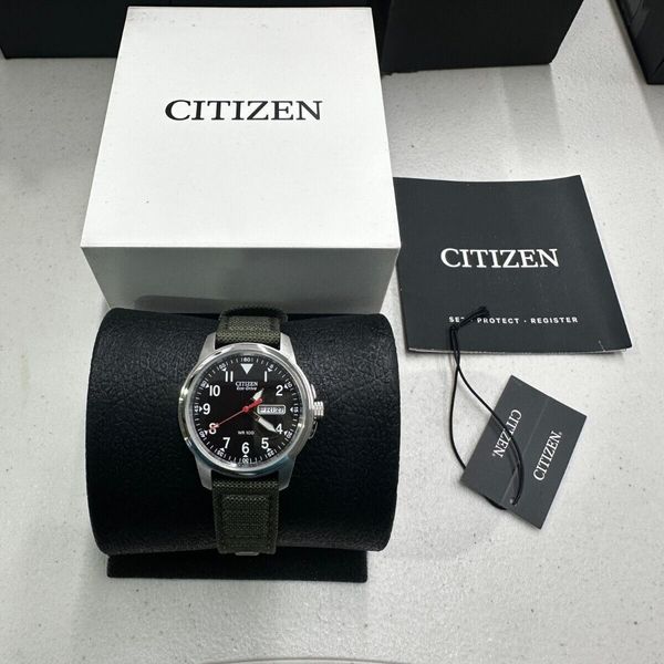Citizen Military Men's Eco-Drive Watch - BM8180-03E NEW | WatchCharts ...