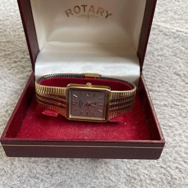 rotary mens watch Gold | WatchCharts Marketplace