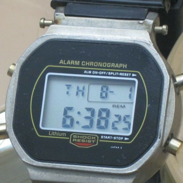 Vintage Casio g-Shock DW-5700 (691) Gold Buttons | WatchCharts