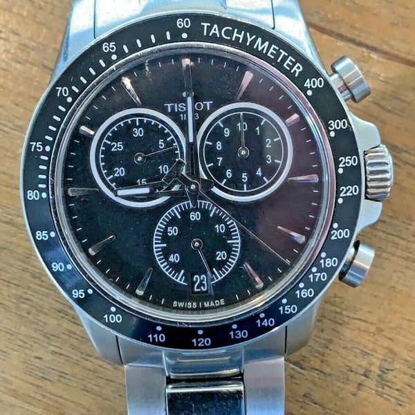 TISSOT V8 QUARTZ CHRONOGRAPH MENS WATCH T106417A | WatchCharts Marketplace