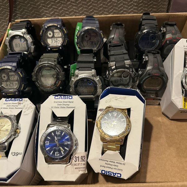 CASIO WATCH LOT OF 11 And 4 Timex All New | WatchCharts Marketplace
