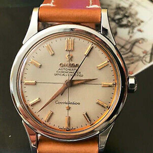 Vintage 1958 Omega Constellation men's watch, Ref 2852 | WatchCharts ...