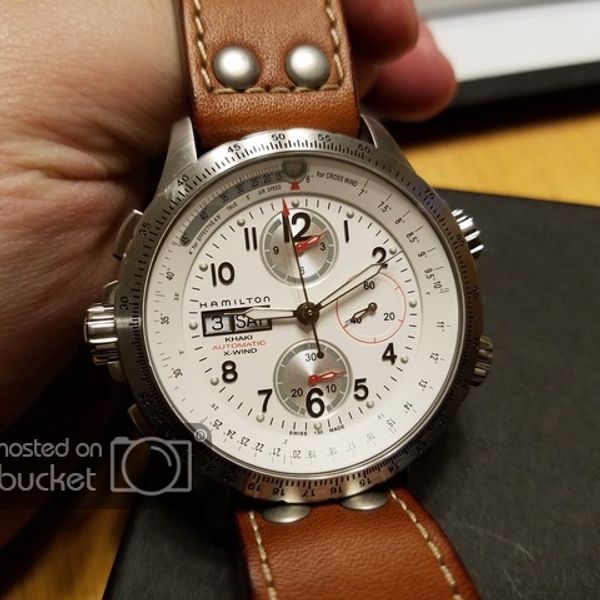 FS: Hamilton X-Wind on Leather | WatchCharts Marketplace