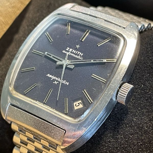 Immaculate Rare Vintage Men's Zenith Respirator X Automatic Watch ...