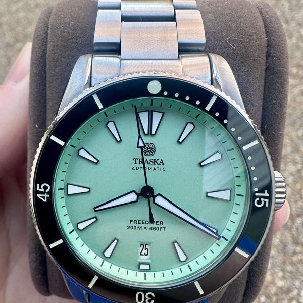 [WTS] Traska Freediver V2 Mint with Date | WatchCharts Marketplace
