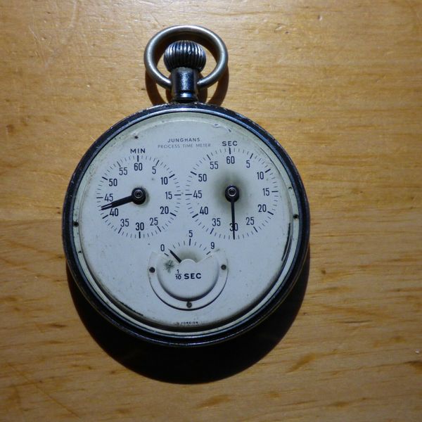 JUNGHANS PROCESS TIME METER STOP WATCH | WatchCharts