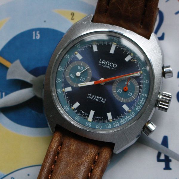 [WTS] Lanco Chronograph Valjoux 7733 - SERVICED | WatchCharts Marketplace
