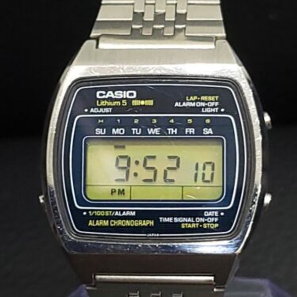 CASIO A-653 Module 80 LCD Alarm Chrono Japan Made Vintage 1970s | WatchCharts Marketplace