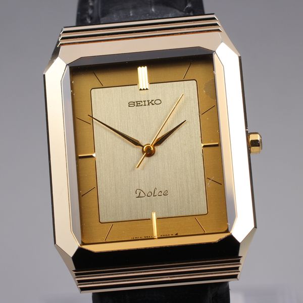 Vintage 1987 [Exc+4] Seiko Dolce 7741-506A Gold Tungsten Quartz Mens Watch JAPAN | WatchCharts ...
