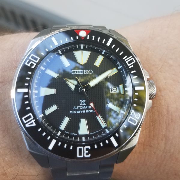 [WTS] Modified Seiko Samurai - SRPB51 with a ceramic bezel insert and ...