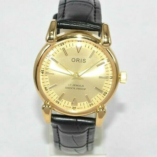 Swiss Oris 17 Jewels GP Hand Winding Shock Proof Restore Wrist Watch For Men | WatchCharts ...