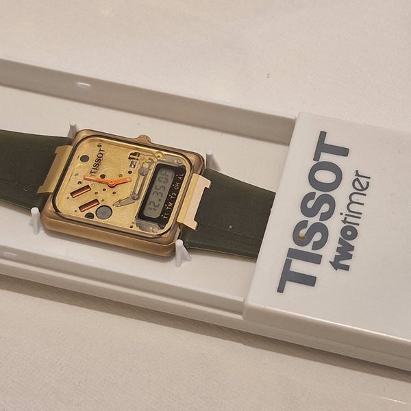 Tissot Two Timer Skelet Vintage Men's Watch - Analog Display Does Not ...