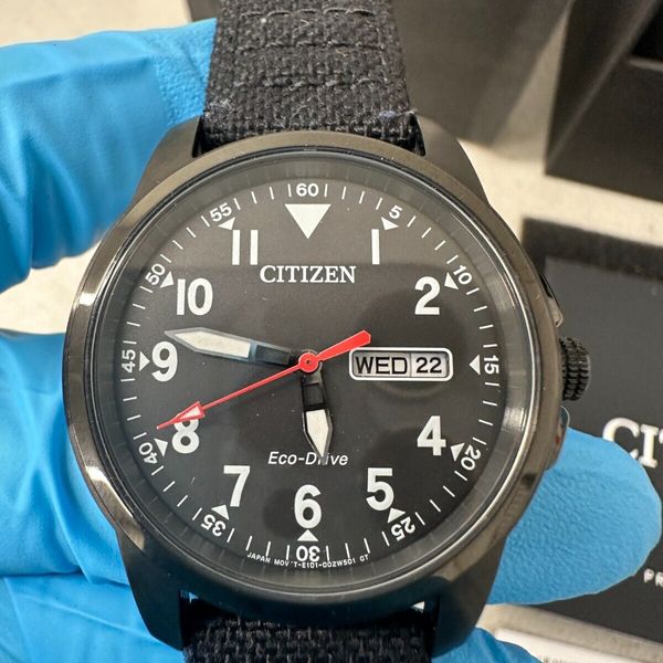 Citizen Men's Eco-Drive Weekender Garrison Field Watch BLACK BM8186-15E USED EX | WatchCharts ...